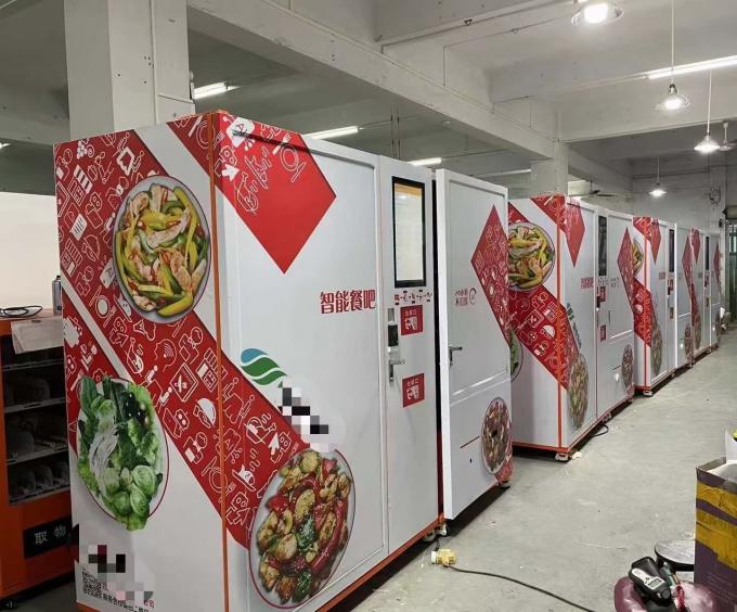 Microwave Vending Machine For Warm Foods Heated Vending Machine
