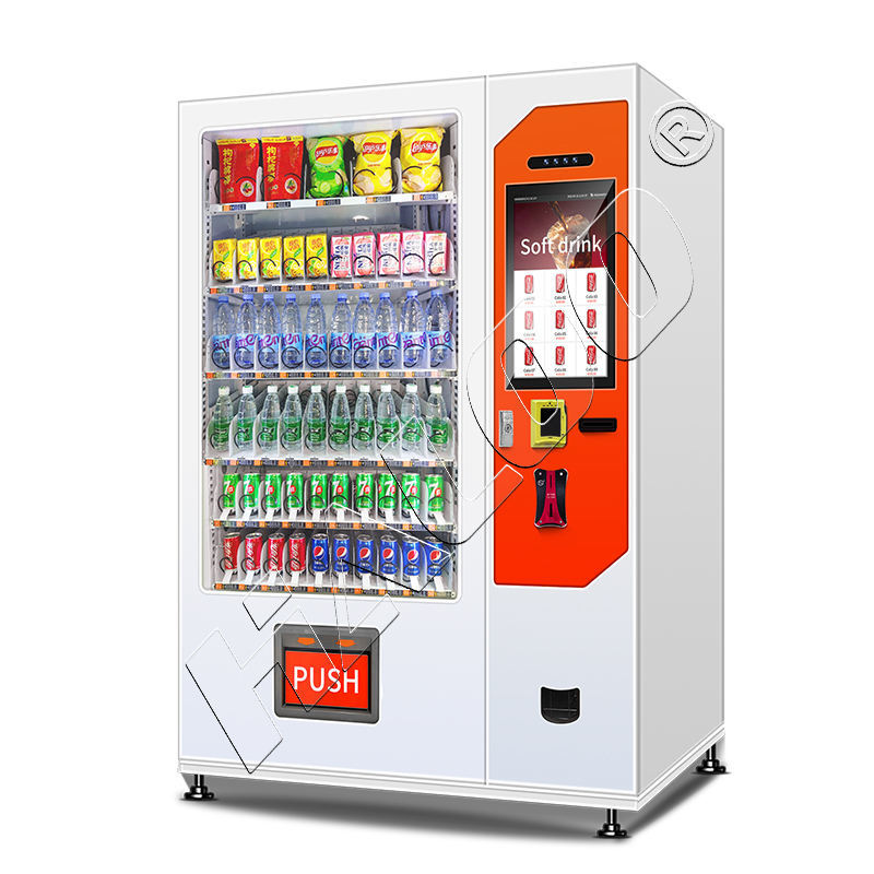 21.5-inch Touchscreen Beverage and Snack Vending Machine with Lift ...