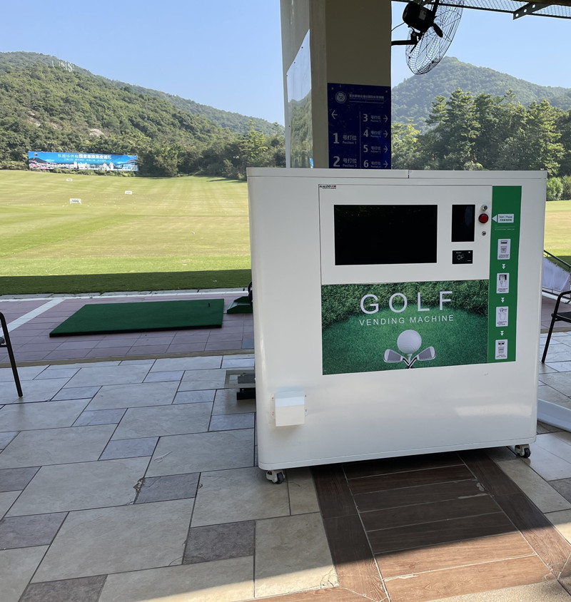 4G Wifi Network Golf Vending Machine Automatic Ball Dispenser For Golf ...