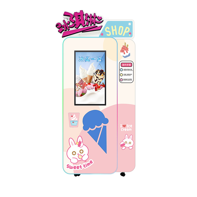 Wifi Lolly Ice Cream Tube Vending Machine International Standard MDB