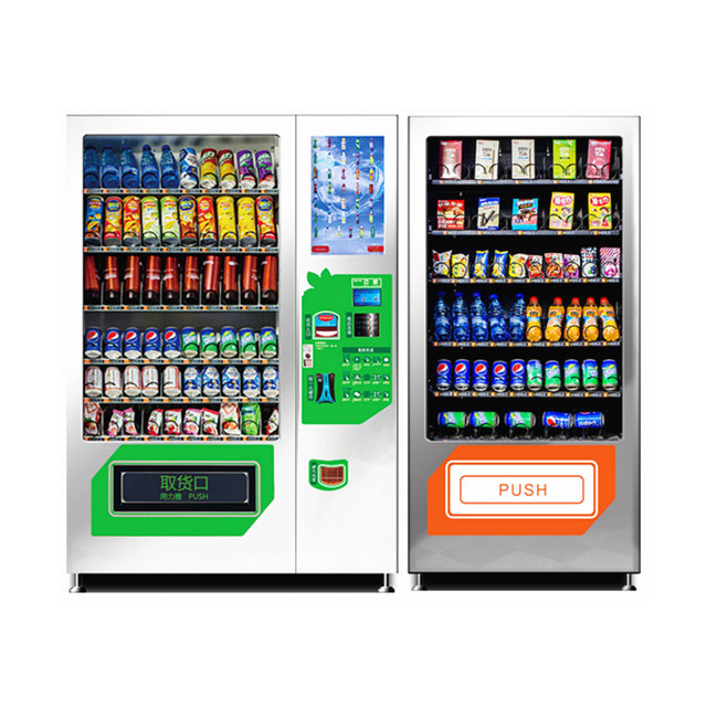 Snack And Drink Combo Vending Machine Cold Vending Machine