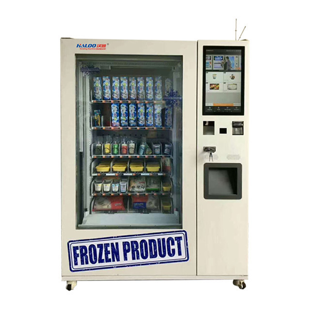 -18℃ Frozen Food Ice Lollies Vending Machine Popsicle Vending Machine ...