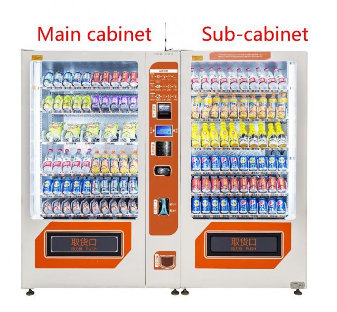 Snack And Drink Combo Vending Machine Cold Vending Machine